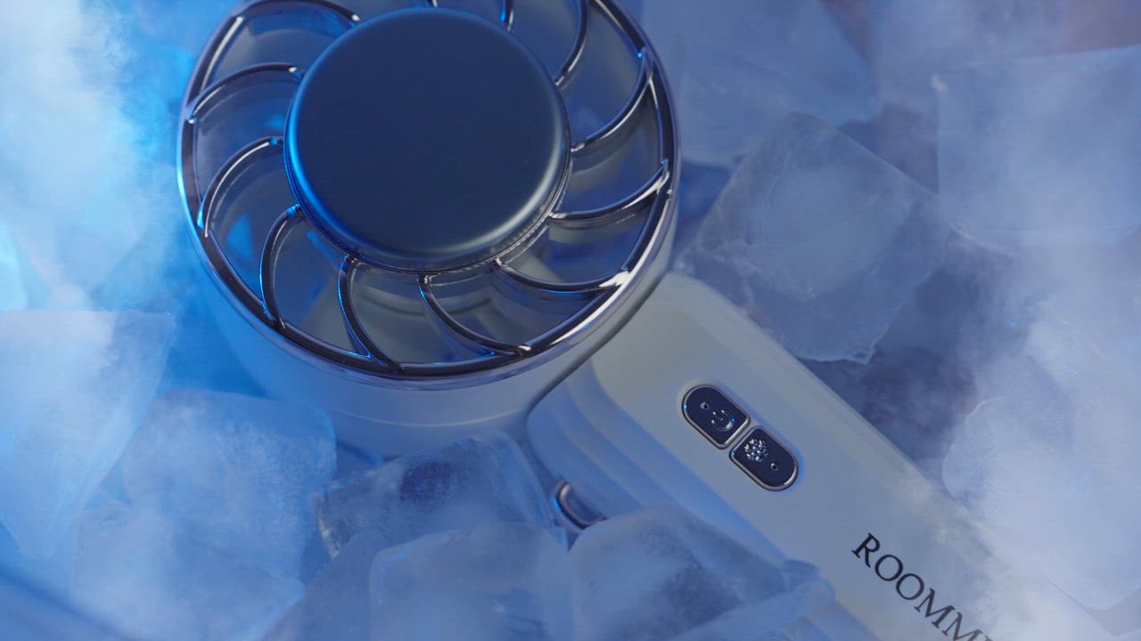 ROOMMI CoolEx 冰感手持風扇 | USB夏季風扇 | Yahoo購物中心